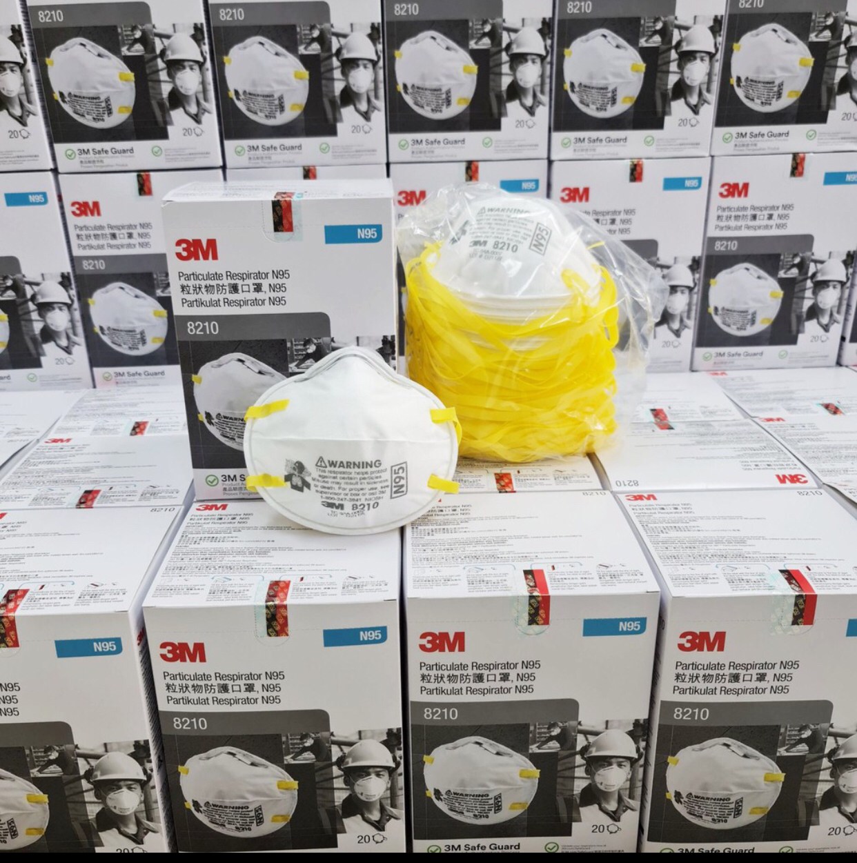 3M™ Particulate Respirator 8210 ,Dealer 3M ,100% authentic